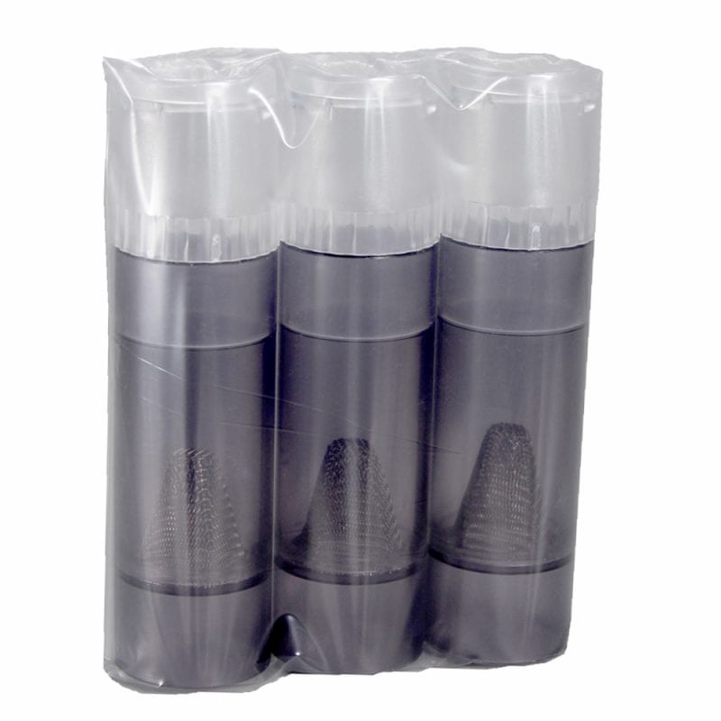 Bugzooka Smoked Catch Tubes - 3 Pack - TRIMAX Locks