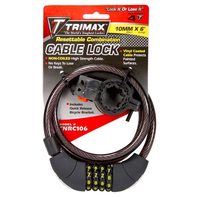 TRIMAFLEX™ Cable Locks Archives - TRIMAX Locks