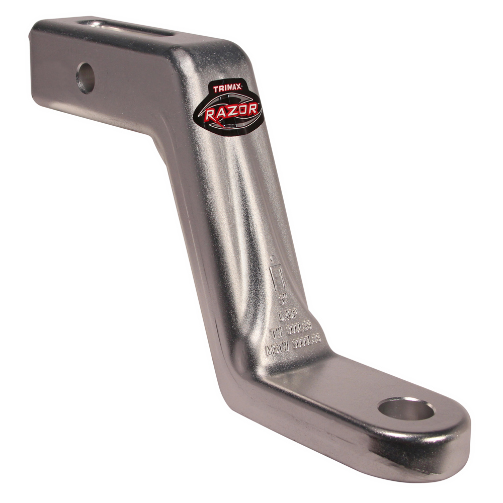 RAZOR ALUMINUM FIXED MOUNT HITCH: 6" RP (TRZ6AL-FM) - TRIMAX Locks